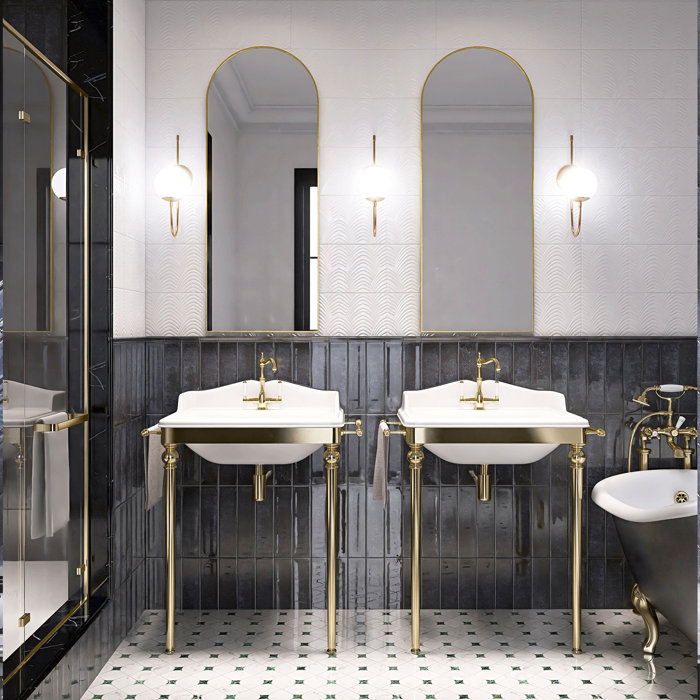 Supreme Tile Iris 3" x 12" Ceramic Subway Wall Tile & Reviews | Wayfair